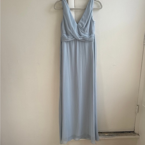 Dessy Collection | Dresses | Dessy Baby Blue Bridesmaid Dress | Poshmark